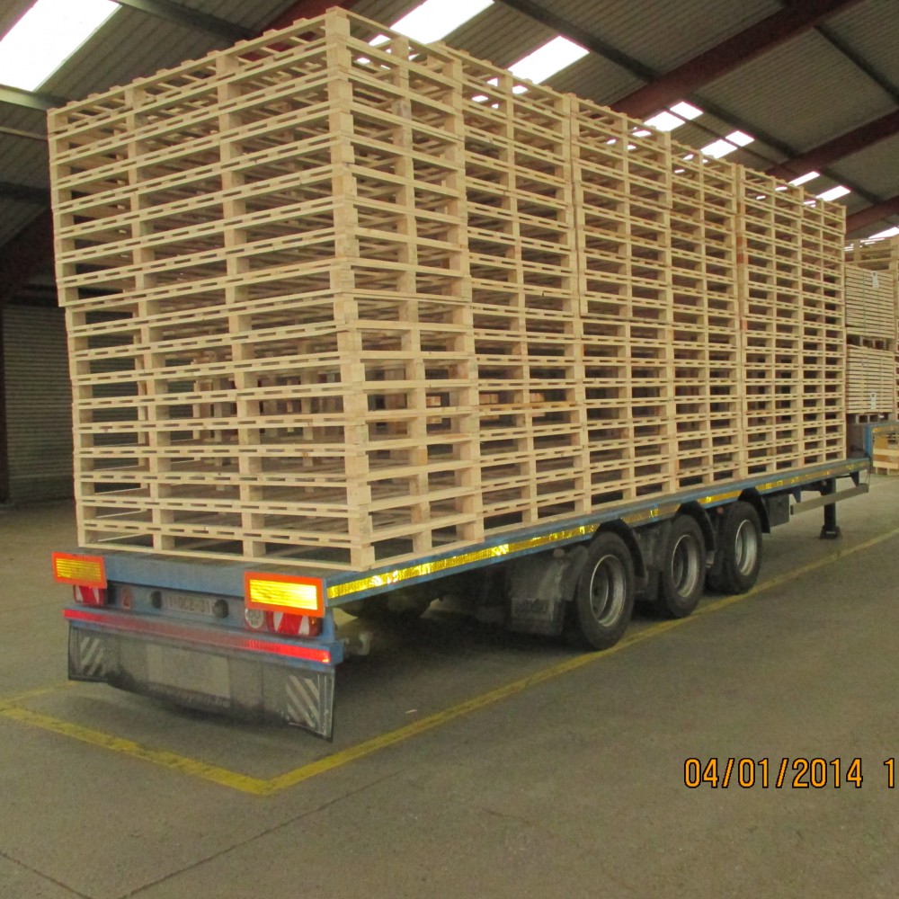 Standaard pallets en pallets op maat voor tal van sectoren | CBVH